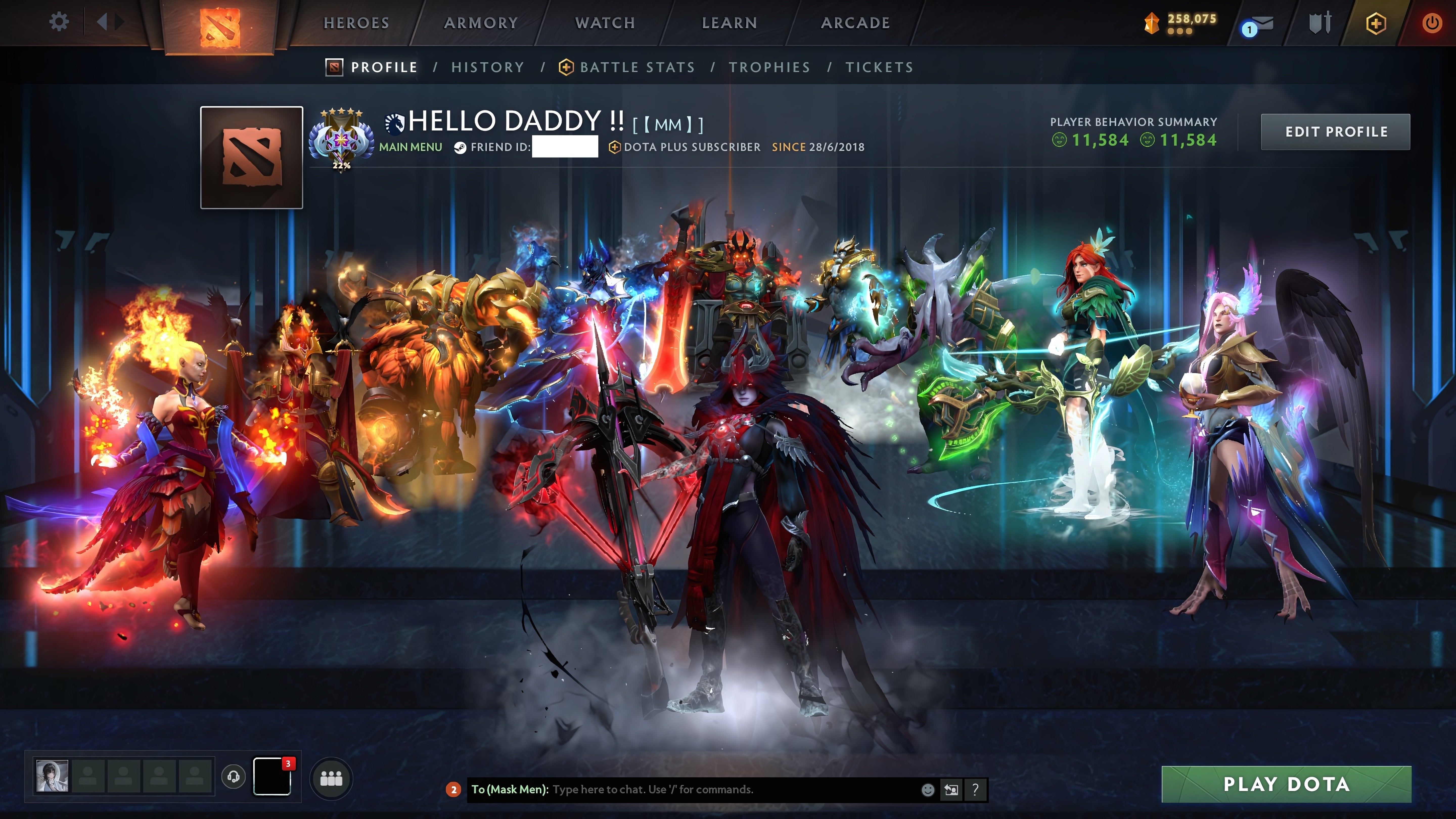 MMR: 4500 - Behavior: 11584 – VikingDOTA