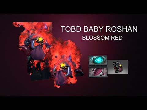 Unusual Baby Roshan | Ethereal Flame / Blossom Red – VikingDOTA