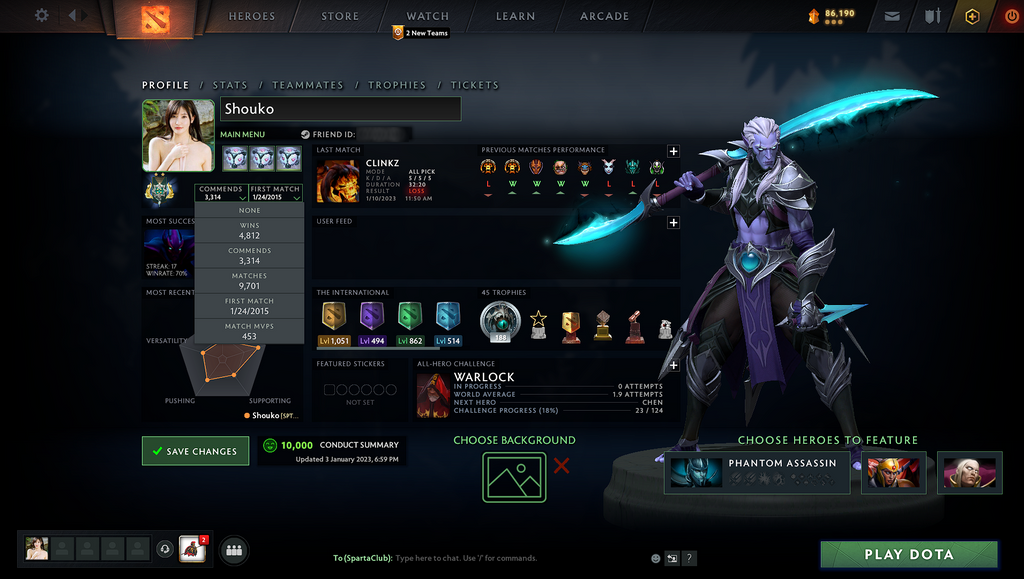 ATEE's Dota 2 Accounts – VikingDOTA