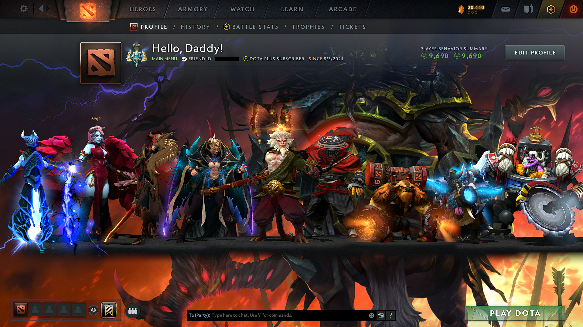 Archon II | MMR: 2431 - Behavior: 9690 - Communication: 9690 – VikingDOTA