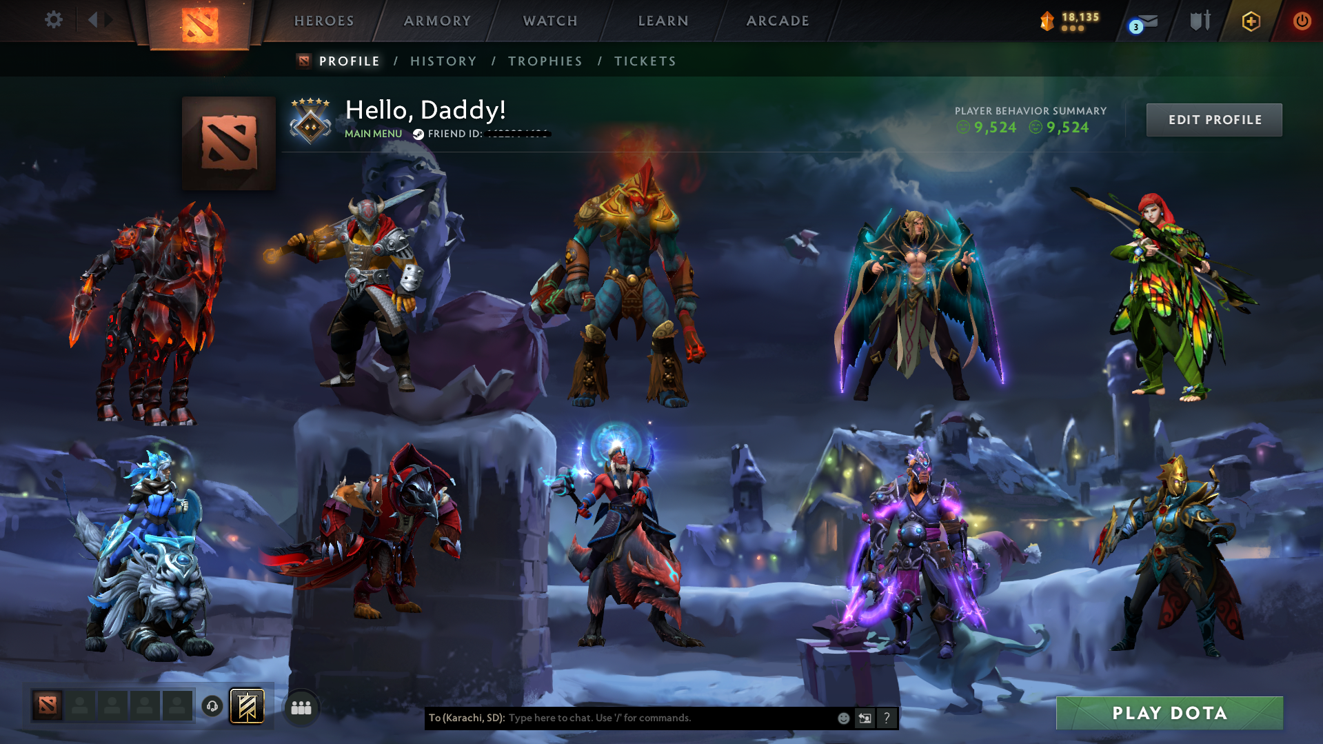Guardian V | MMR: 1340 - Behavior: 9524 - Communication: 9524 – VikingDOTA