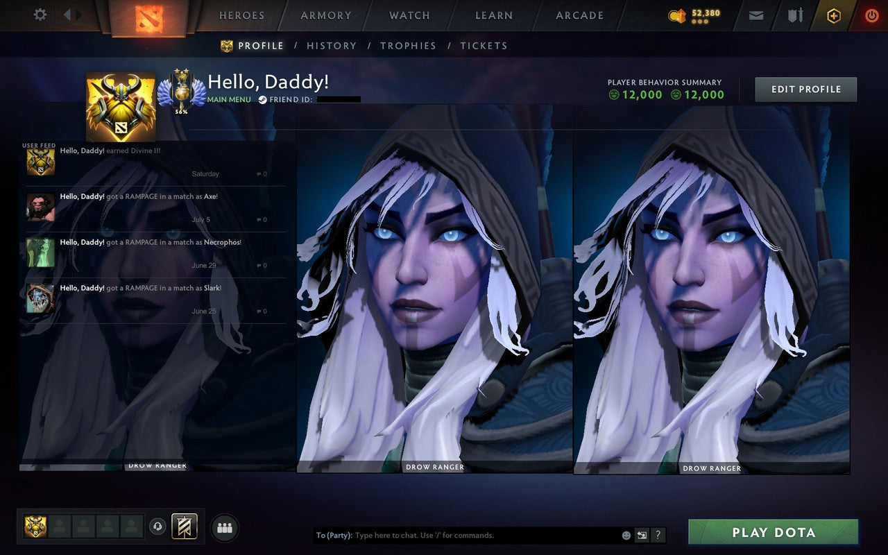 Divine II | MMR: 4933 - Behavior: 12000 – VikingDOTA