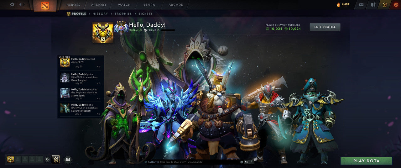Ancient IV | MMR: 4298 - Behavior: 10024 – VikingDOTA