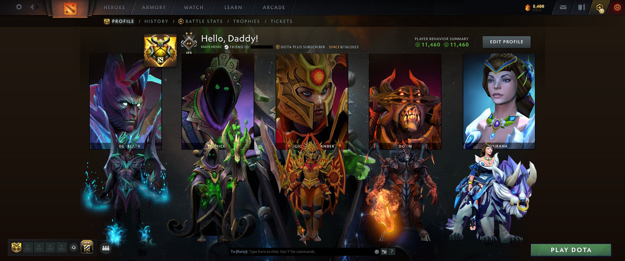 Guardian II | MMR: 944 - Behavior: 11460 – VikingDOTA