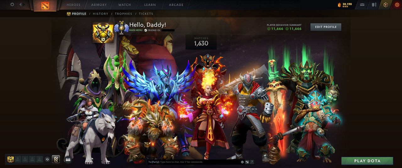 Divine II | MMR: 5004 - Behavior: 11666 – VikingDOTA