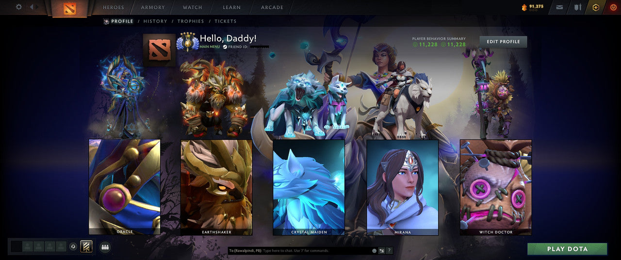 Divine V | MMR: 5382 - Behavior: 11228 – VikingDOTA