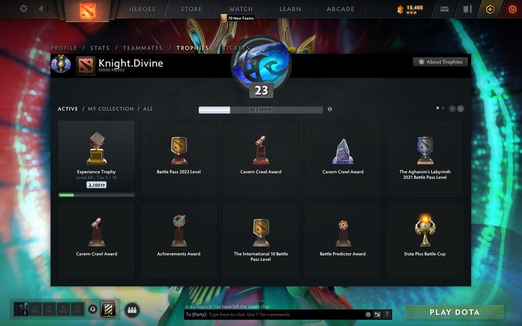 Divine II | MMR: 4747 - Behavior: 10000 – VikingDOTA