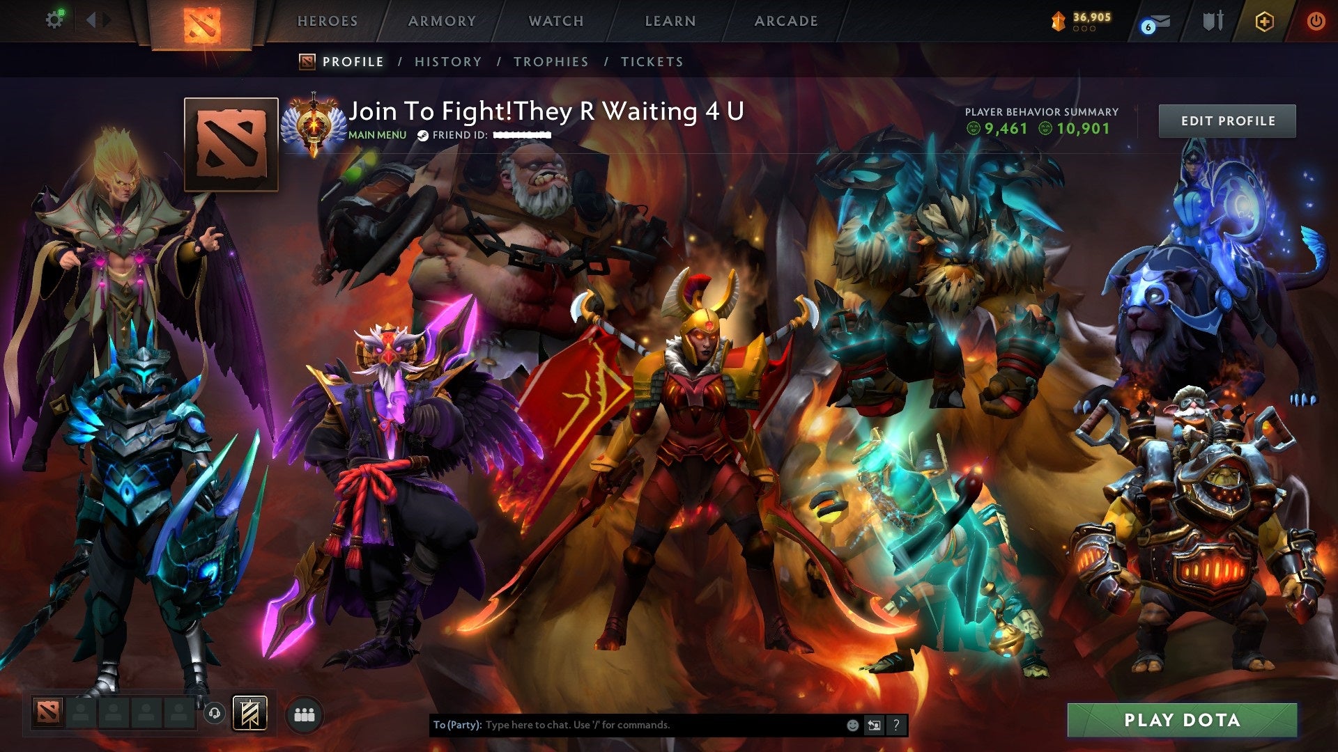 MMR: 6693 - Behavior: 10901 – VikingDOTA