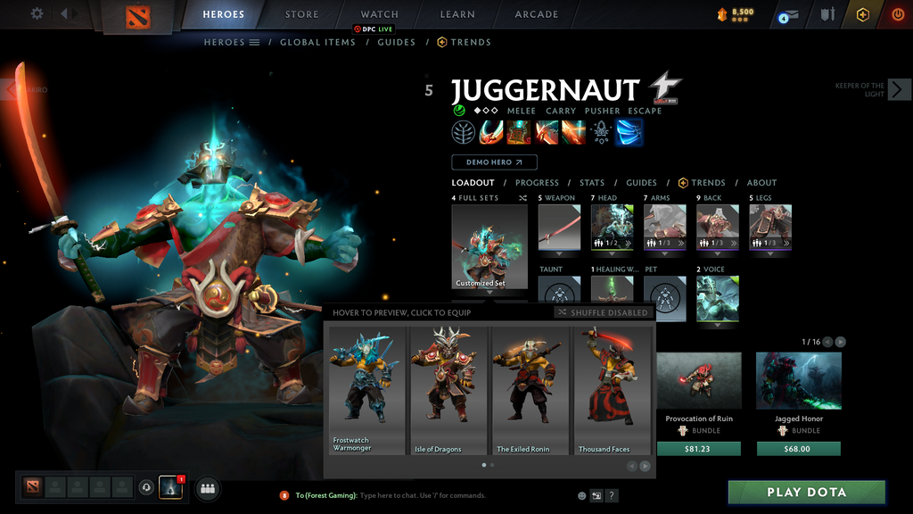 Crusader I | MMR: 1538 - Behavior: 10000 – VikingDOTA