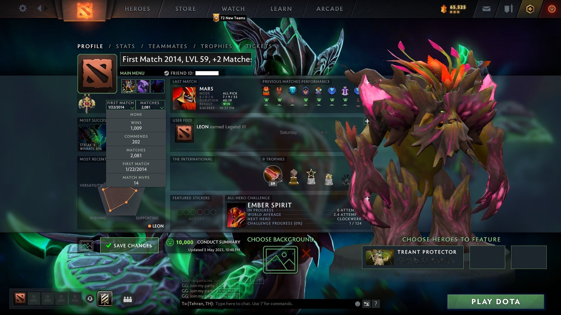 Legend II | MMR: 3251 - Behavior: 10000 – VikingDOTA