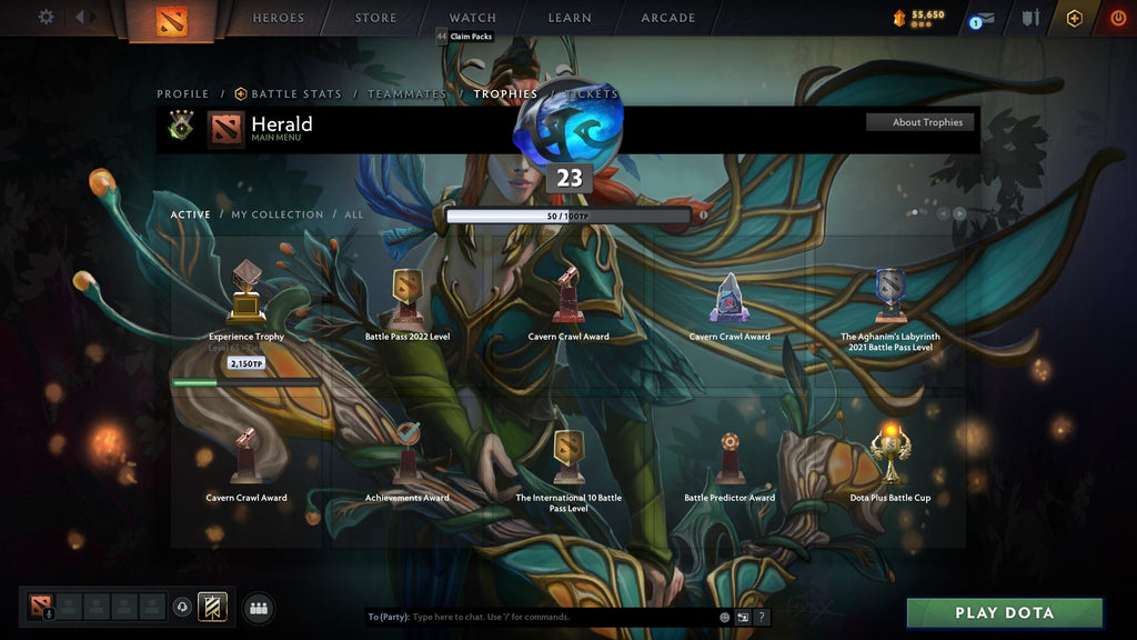 Herald IV | MMR: 545 - Behavior: 9800 – VikingDOTA