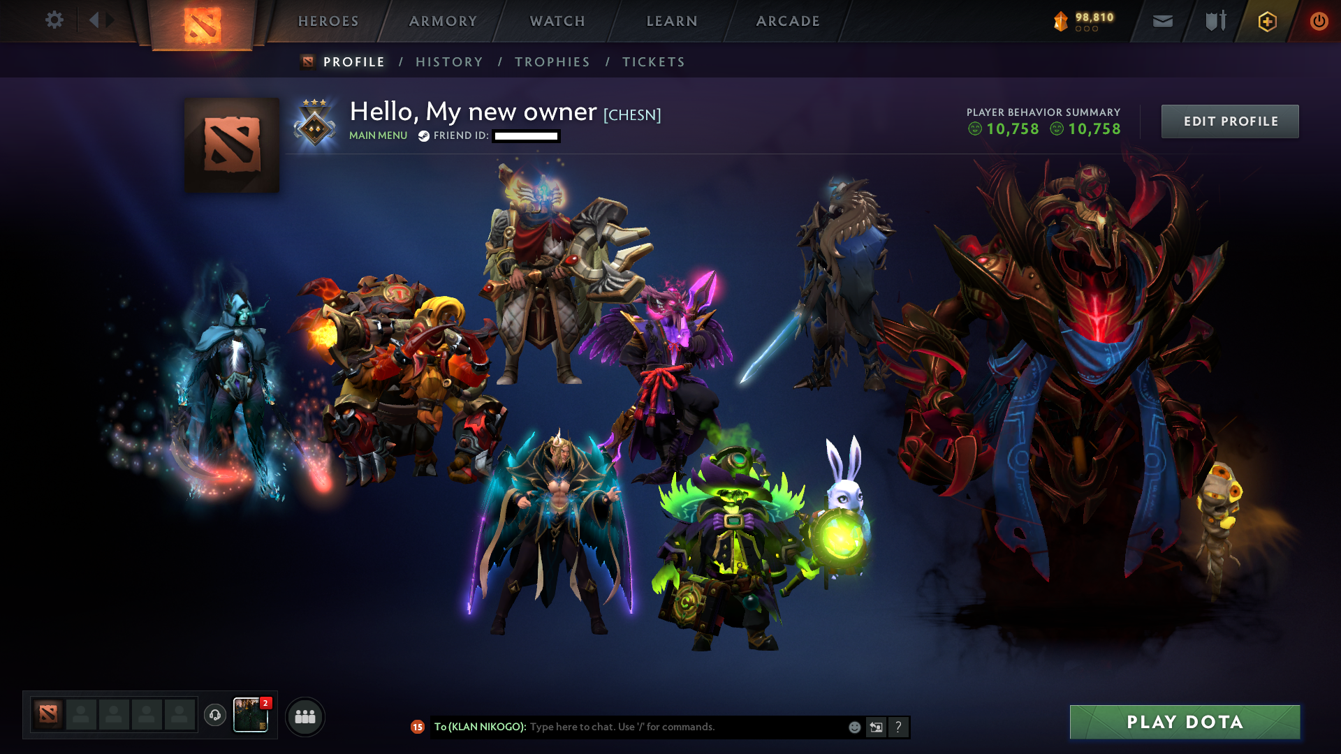Guardian III | MMR: 1020 - Behavior: 10758 - Communication: 10758 ...