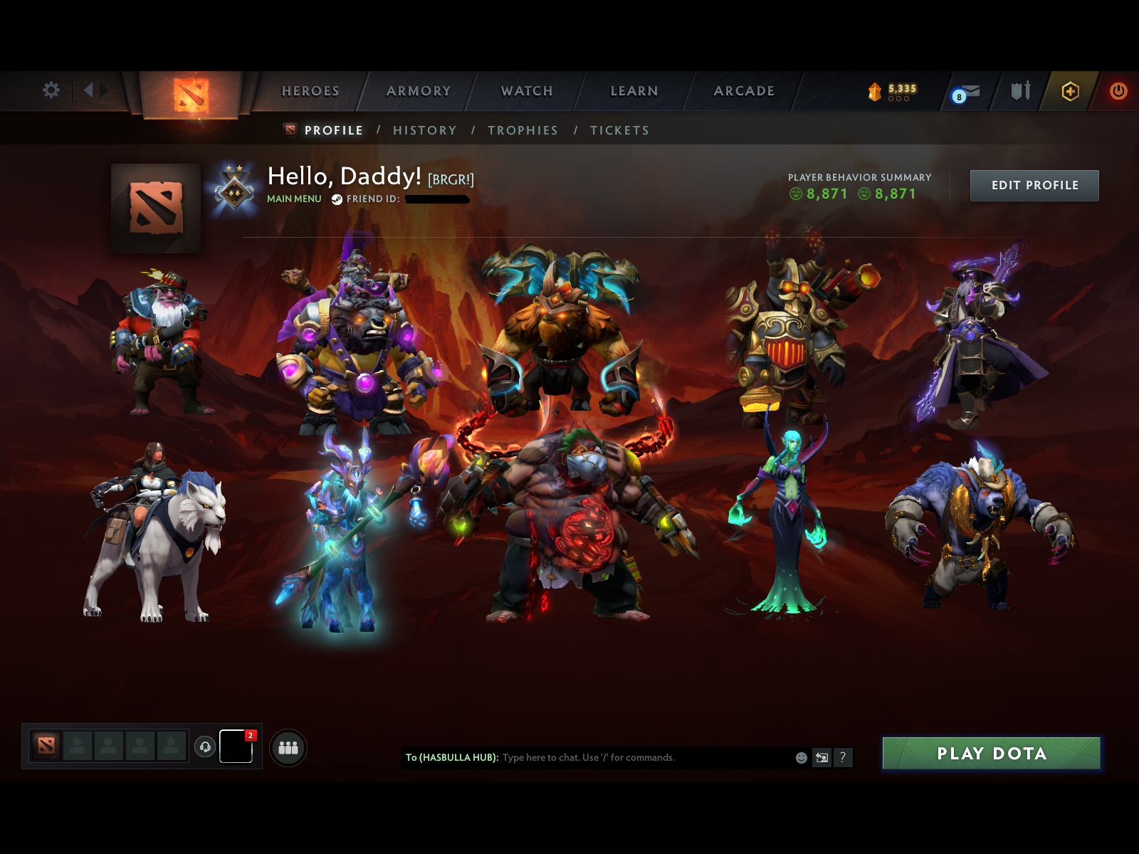 Guardian II | MMR: 854 - Behavior: 8871 - Communication: 8871 – VikingDOTA