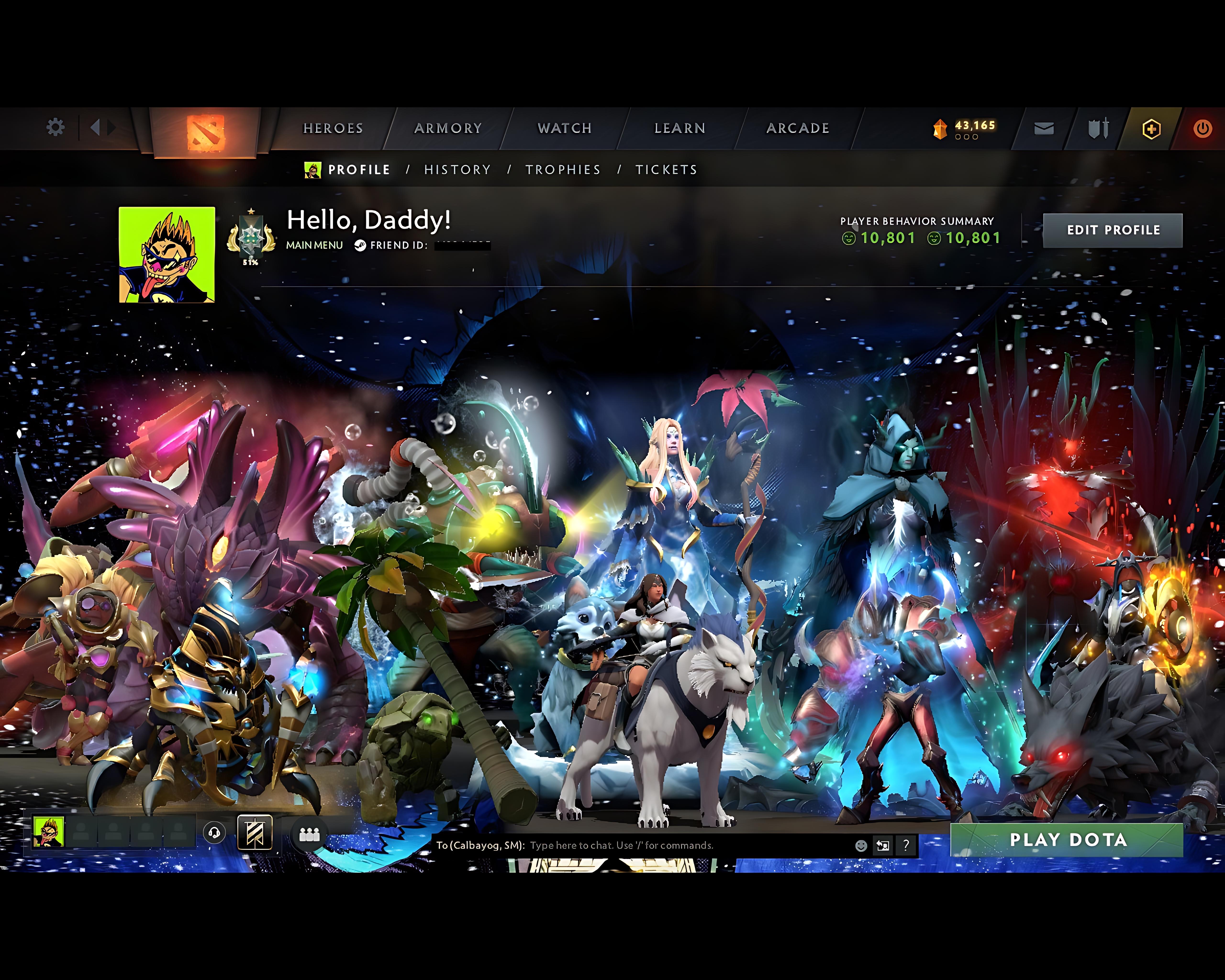 Archon I | MMR: 2350 - Behavior: 10801 – VikingDOTA