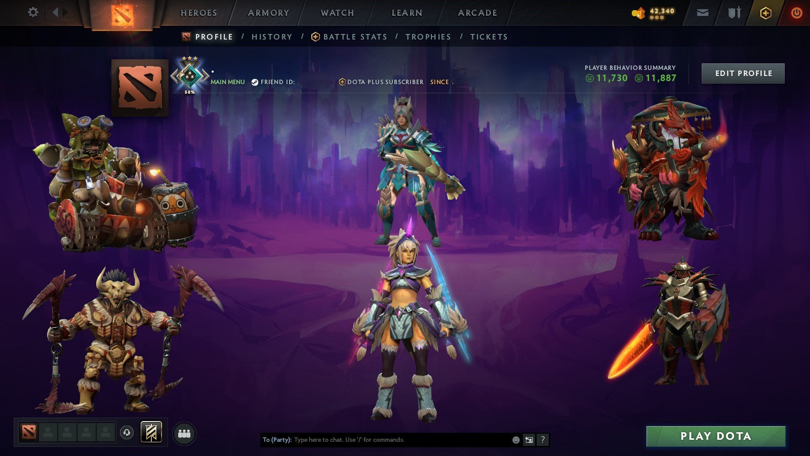 MMR: 1938 - Behavior: 11887 – VikingDOTA
