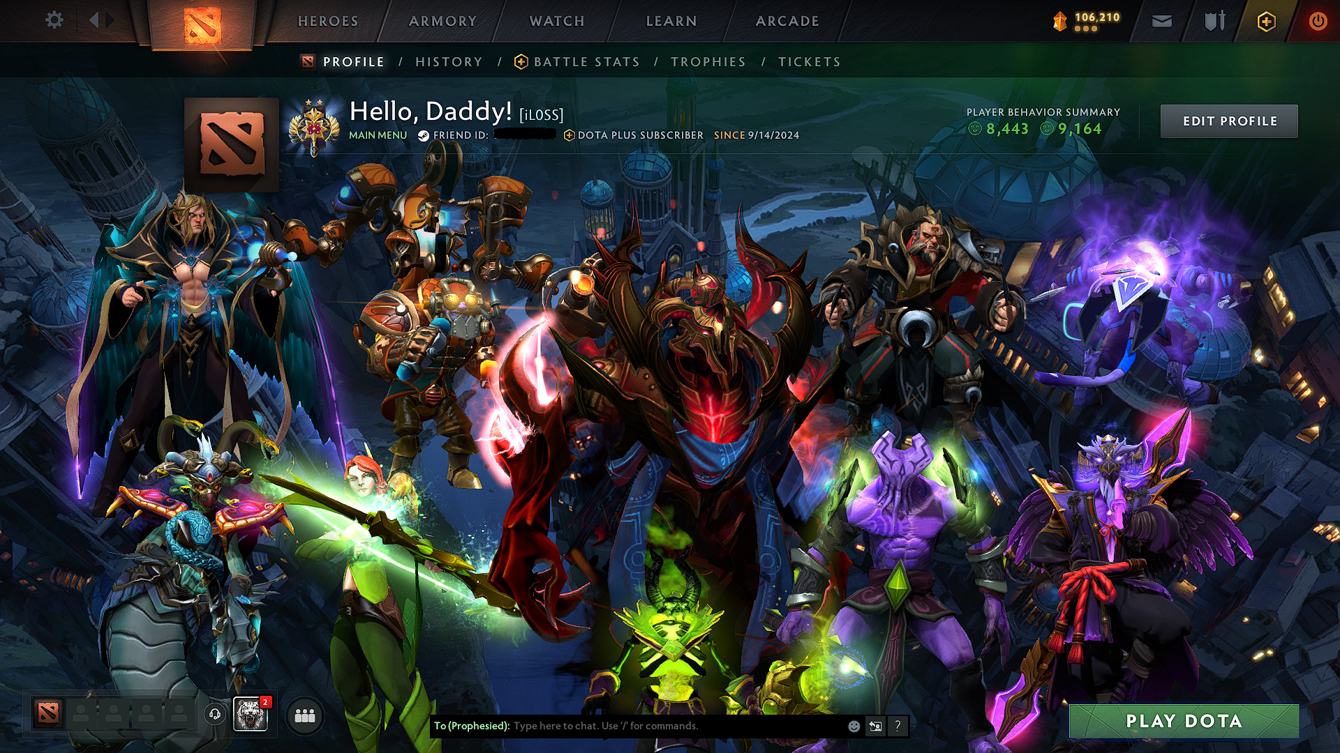 Legend II | MMR: 3180 - Behavior: 9164 - Communication: 8443 – VikingDOTA
