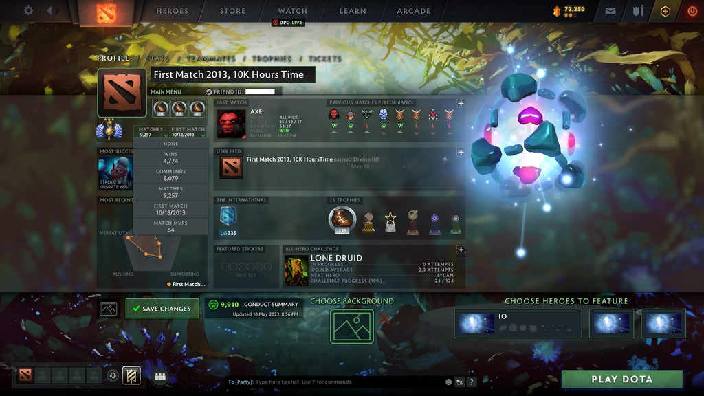 Divine III | MMR: 5010 - Behavior: 9910 – VikingDOTA