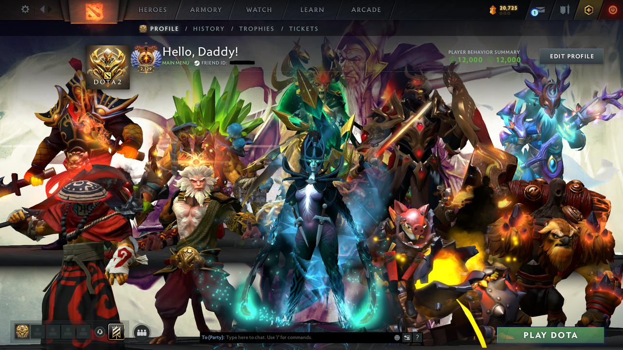 Immortal [2129] | MMR: 7866 - Behavior: 12000 - Communication: 12000 ...