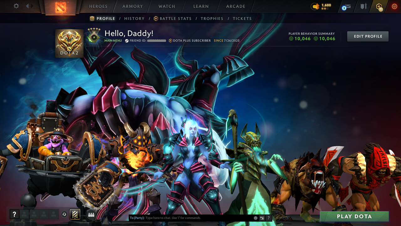 Herald V | MMR: 532 - Behavior: 10046 - Communication: 10046 – VikingDOTA