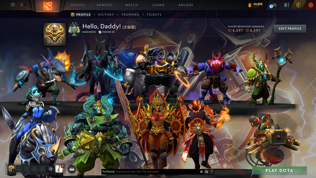 Archon II | MMR: 2550 - Behavior: 6597 - Communication: 6597 – VikingDOTA