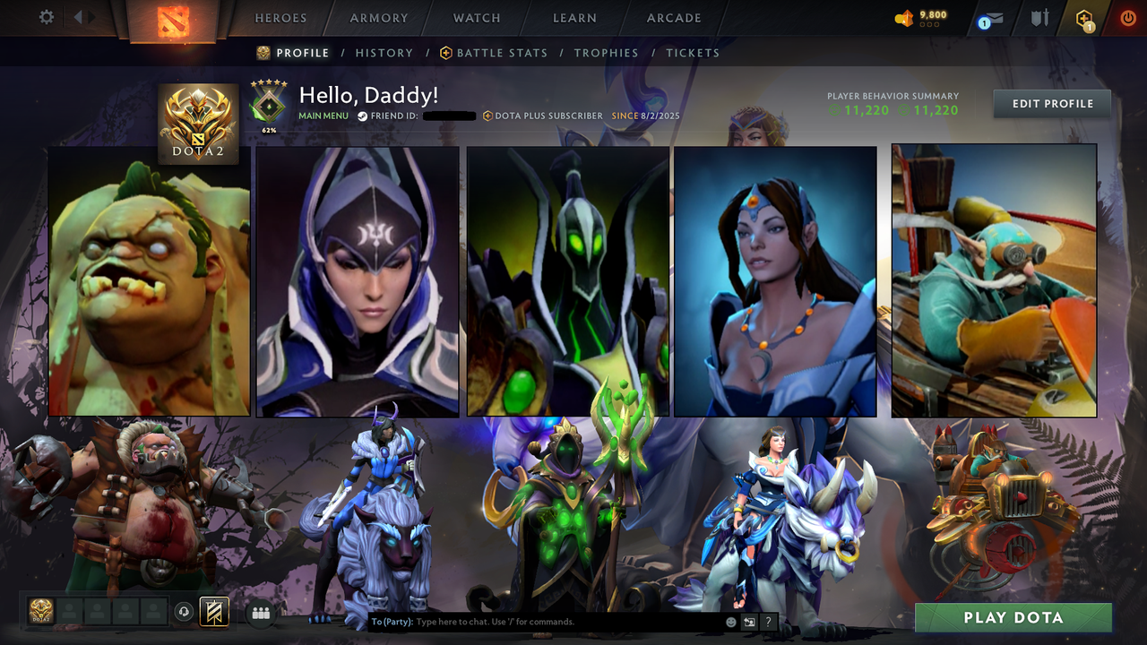 Herald V | MMR: 633 - Behavior: 11220 - Communication: 11220 – VikingDOTA