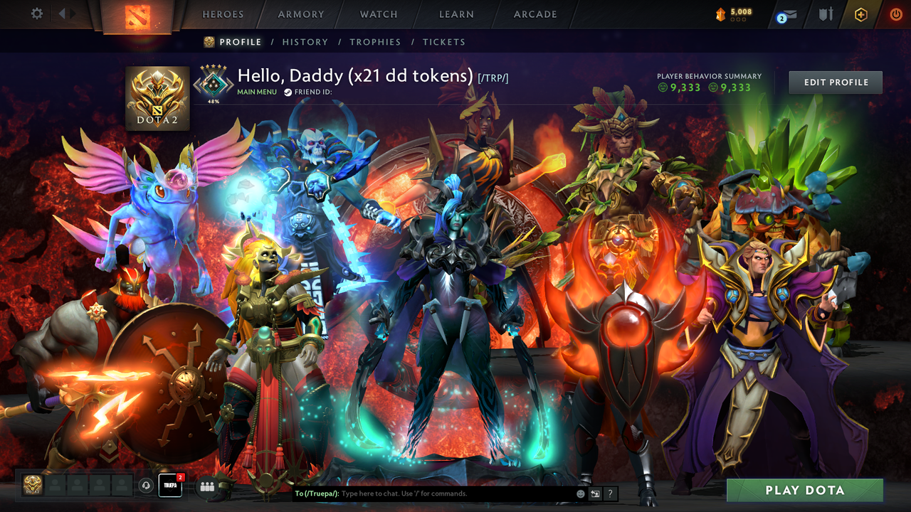 Crusader V | MMR: 2230 - Behavior: 9333 - Communication: 9333 – VikingDOTA