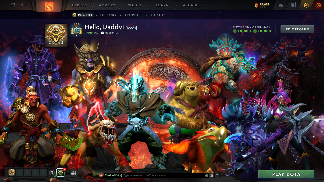 Archon III | MMR: 2605 - Behavior: 10000 - Communication: 10000 ...