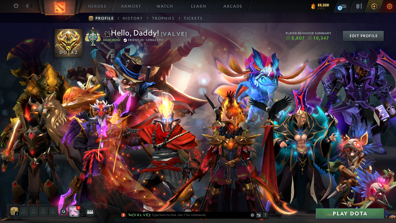 Archon I | MMR: 2335 - Behavior: 10347 – VikingDOTA