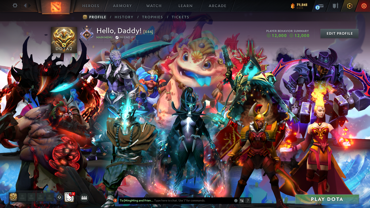 Guardian I | MMR: 707 - Behavior: 12000 - Communication: 12000 – VikingDOTA