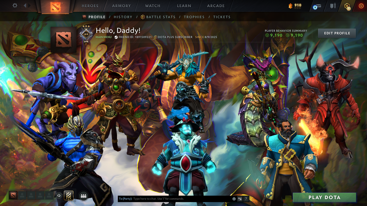 Guardian III - MMR: 1139 - Behavior: 9190 – VikingDOTA