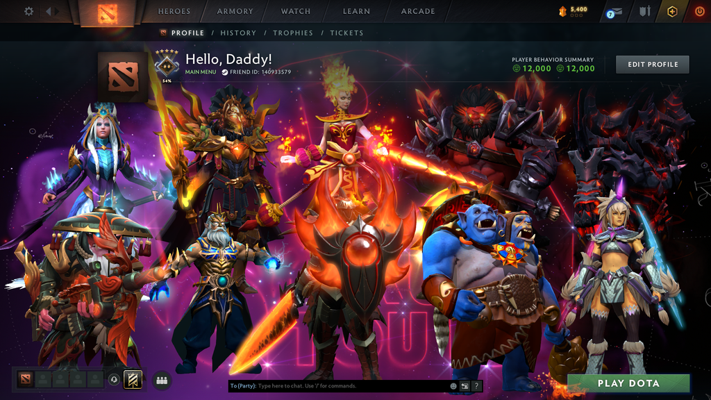 Guardian V | MMR: 1470 - Behavior: 12000 – VikingDOTA
