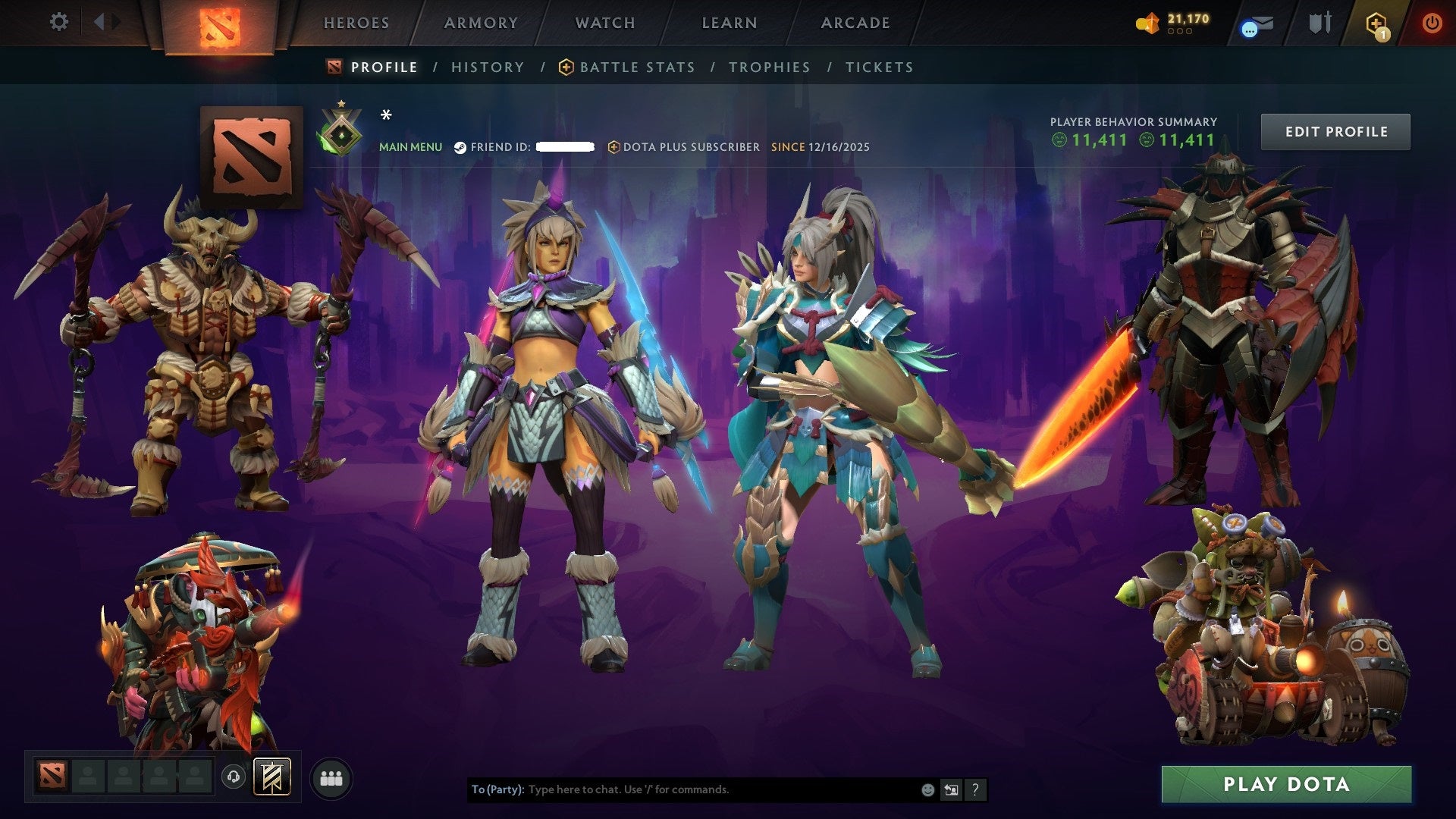 MMR: 1 - Behavior: 11411 – VikingDOTA