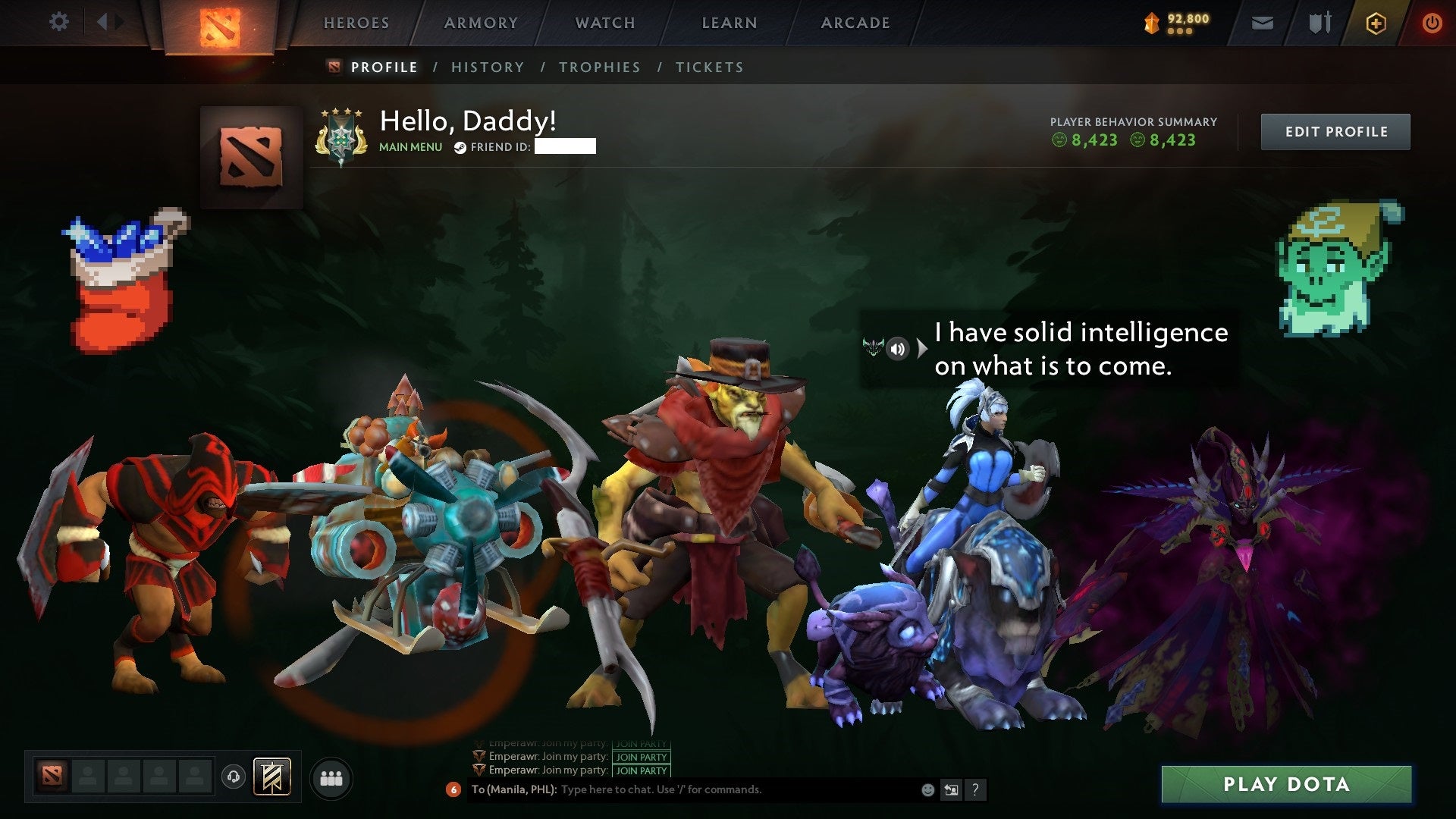 Archon IV | MMR: 2666 - Behavior: 8423 - Communication: 8423 – VikingDOTA