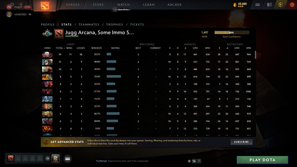 Crusader I | MMR: 1497 - Behavior: 10000 – VikingDOTA