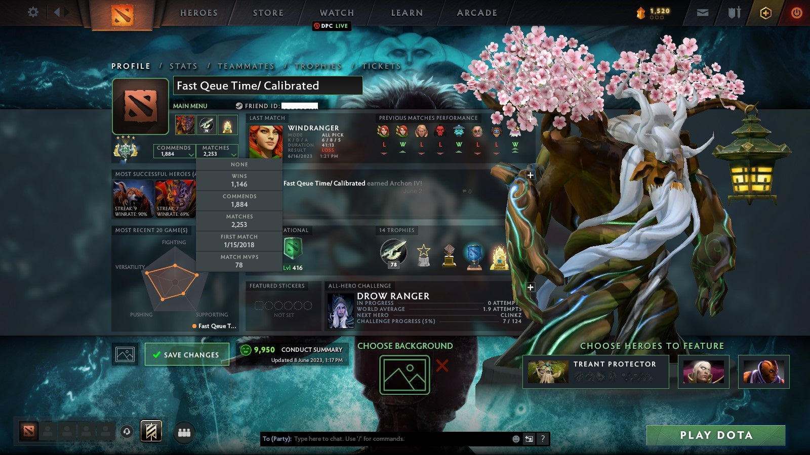 Archon IV | MMR: 2718 - Behavior: 9958 – VikingDOTA
