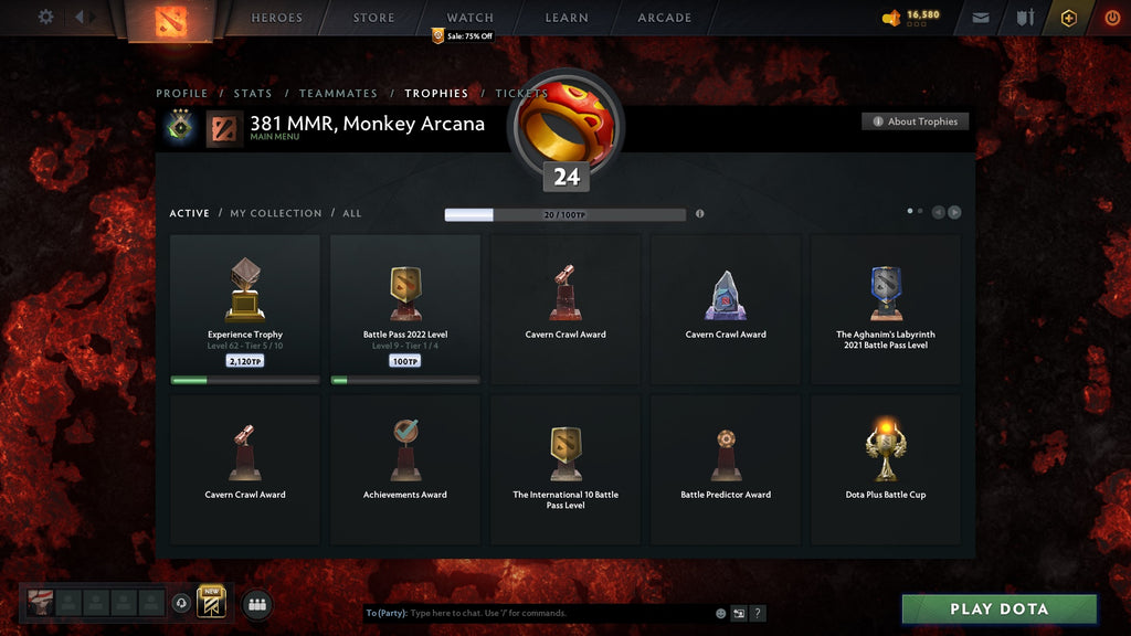 Herald III | MMR: 381 - Behavior: 9605 – VikingDOTA