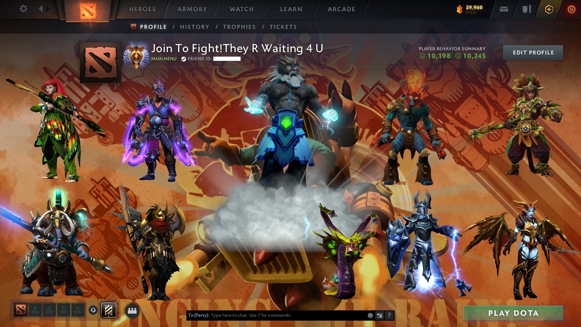 MMR: 5896 - Behavior: 10245 – VikingDOTA