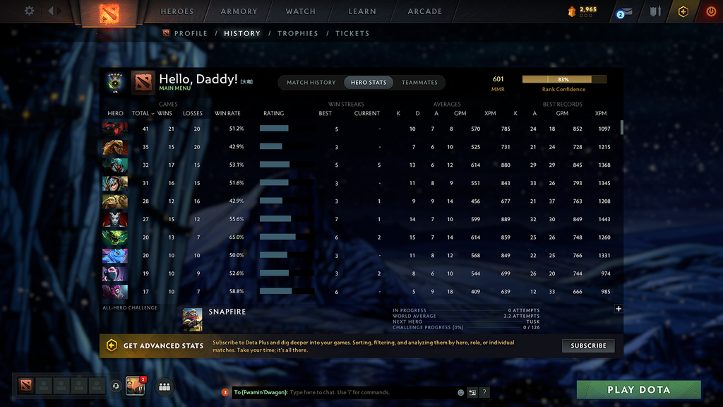 Herald V | MMR: 601 - Behavior: 10519 - Communication: 10519 – VikingDOTA
