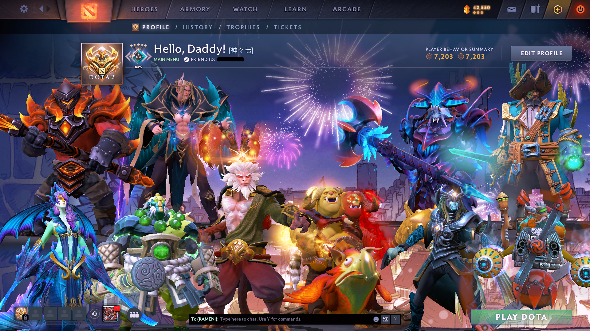 Crusader V | MMR: 2285 - Behavior: 7203 - Communication: 7203 – VikingDOTA