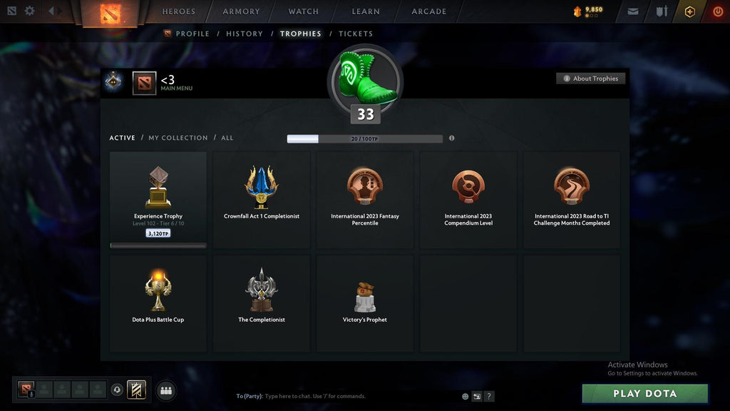 Guardian I | MMR: 720 - Behavior: 11719 - Communication: 11719 – VikingDOTA