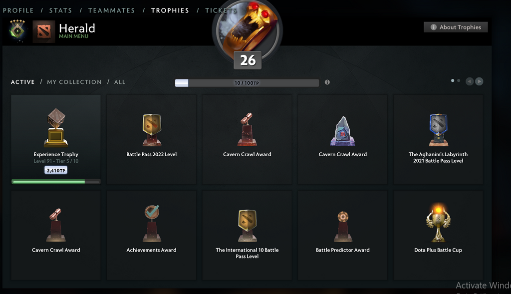 Herald V | MMR: 700 - Behavior: 8083 – VikingDOTA