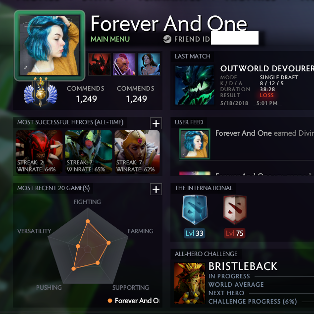 Divine [3] | MMR: 5112 / 4055 – VikingDOTA