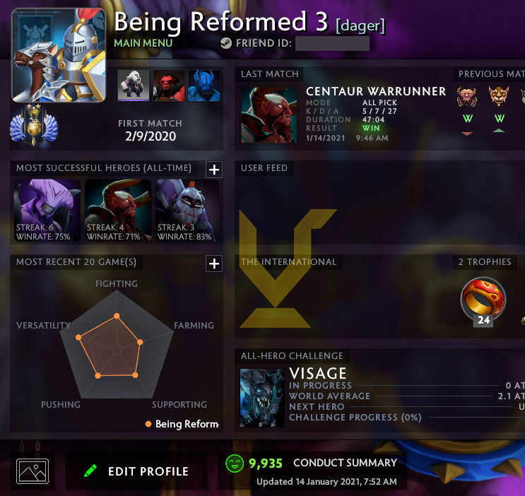 Divine II | MMR : 4810 - Behavior : 10000 – VikingDOTA