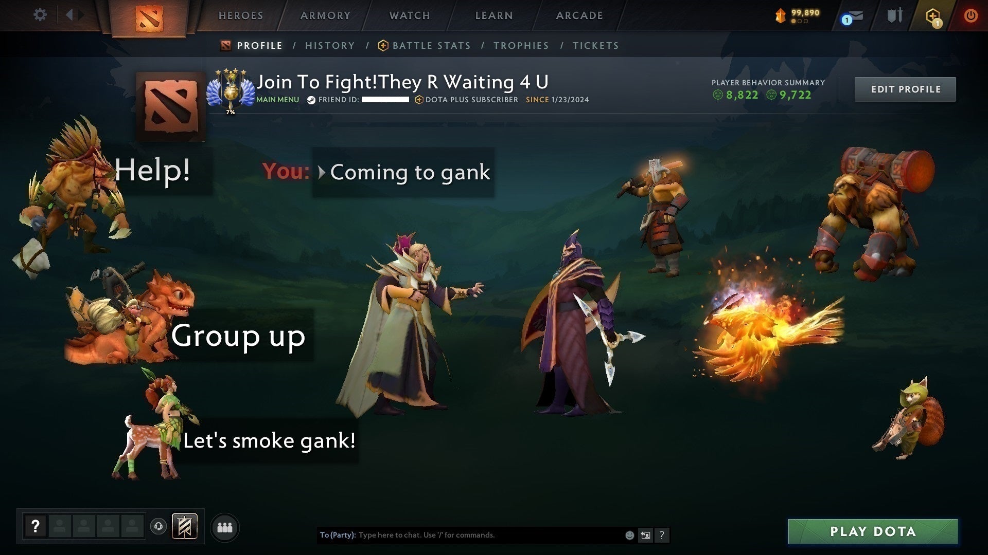 Divine IV | MMR: 5233 - Behavior: 9722 - Communication: 8822 – VikingDOTA