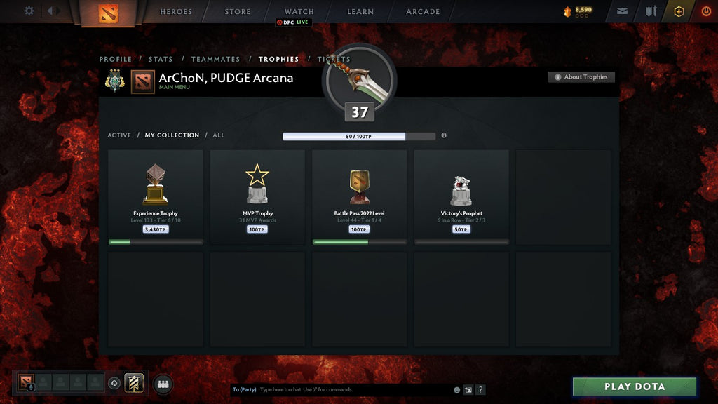 Archon III | MMR: 2560 - Behavior: 10000 – VikingDOTA