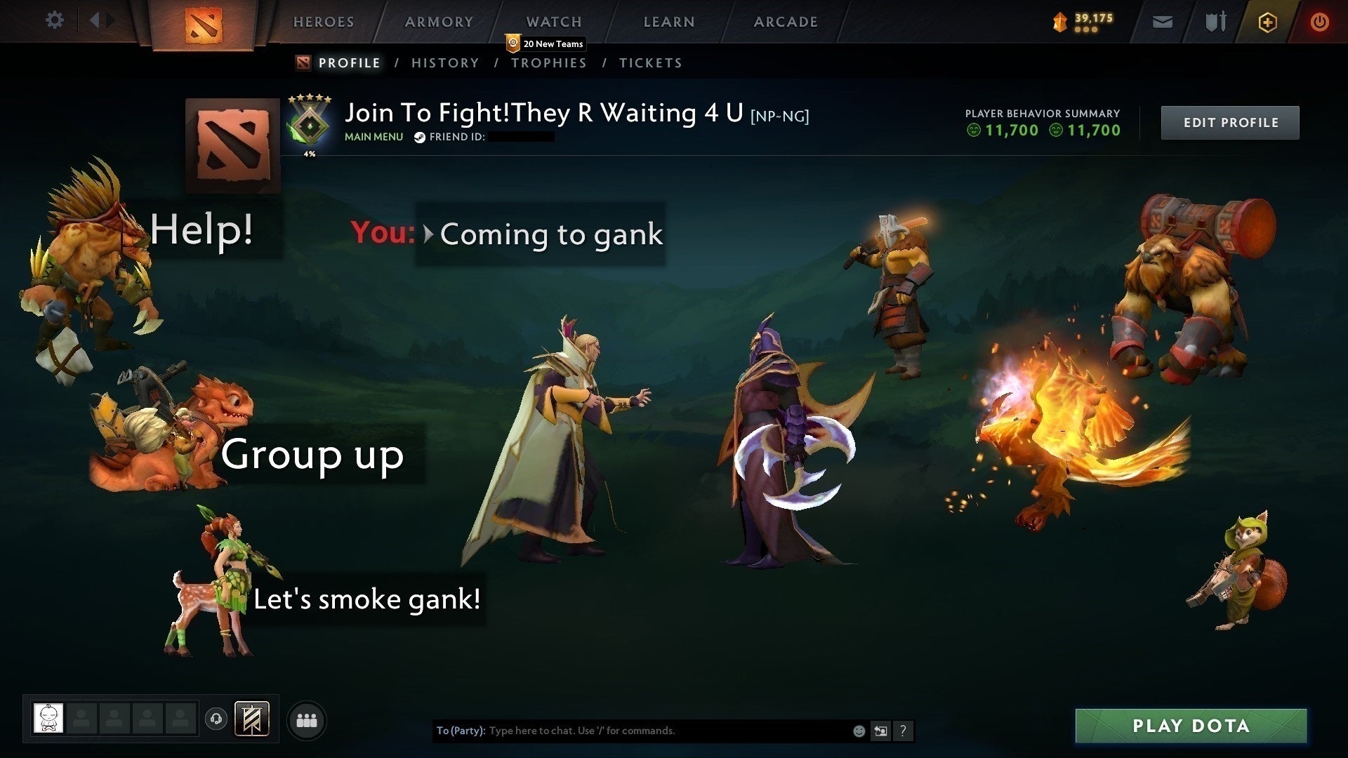 Herald V | MMR: 623 - Behavior: 11700 - Communication: 11700 – VikingDOTA