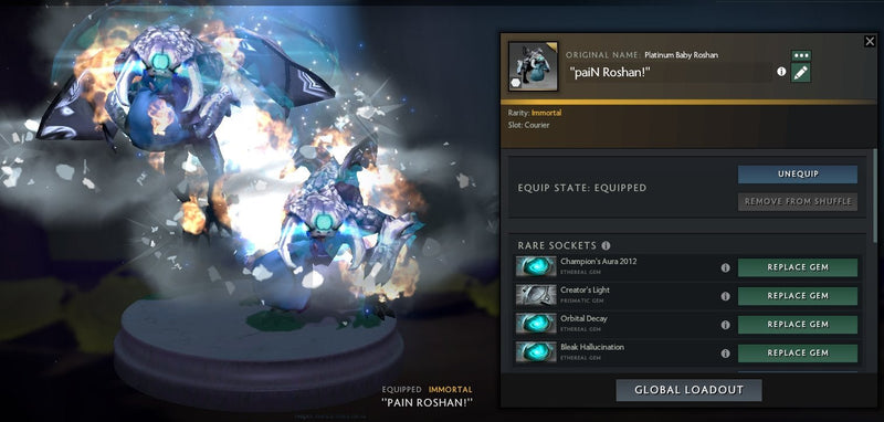 Platinum Baby Roshan – VikingDOTA