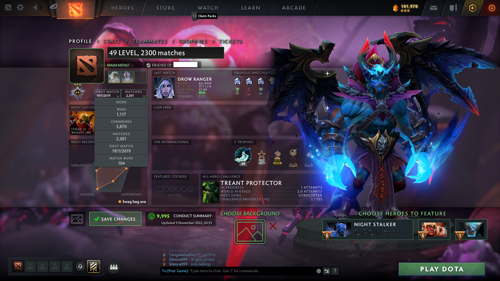 Guardian III | MMR: 1130 - Behavior: 9995 – VikingDOTA