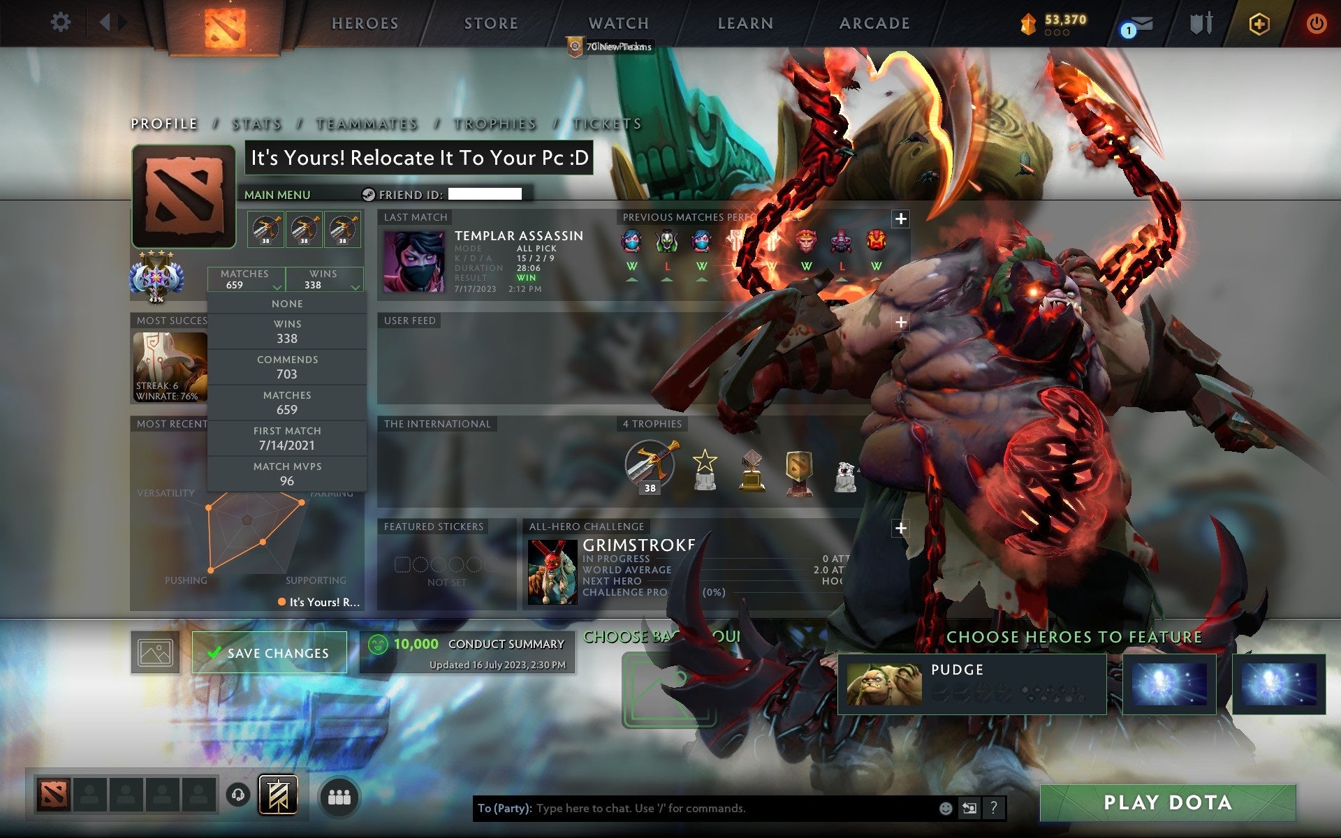 Ancient IV | MMR: 4378 - Behavior: 10000 – VikingDOTA