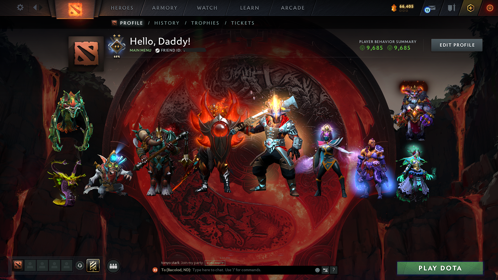 Guardian II | MMR: 1030 - Behavior: 9685 - Communication: 9685 – VikingDOTA